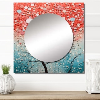 Designart "Coral reef barrier impression" Coastal Coral Under Water ...