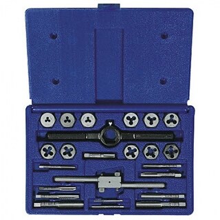 Irwin Tools 26313 Hanson Metric Tap And Hex Die Set, 24-Piece - Bed ...