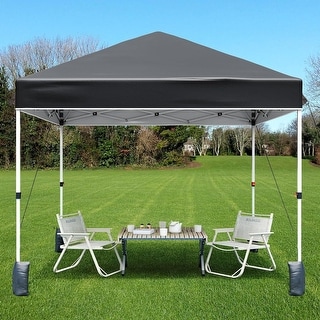 Outdoor Folding Sun Shelter, Portable Patio Shade, Pop Up Canopy Tent ...
