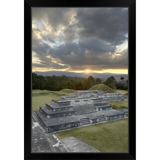 "Sunset Over Mayan Ruins, Zaculeu, Huehuetenango, Huehuetenango ...
