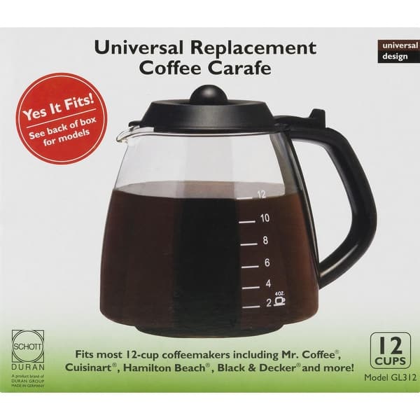Medelco Cafe Brew Collection Pause And Serve Universal 12 Cup Replacement