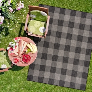 CAMILSON Buffalo Plaid - Check Area Rugs Indoor Outdoor Patios - Bed ...