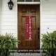 Christmas Welcome Indoor/Outdoor Vinyl Hanging Entryway Sign Made in ...