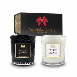 Daniella's Candles True Love Scented Candle Gift Set - 2X7oz - Bed Bath ...