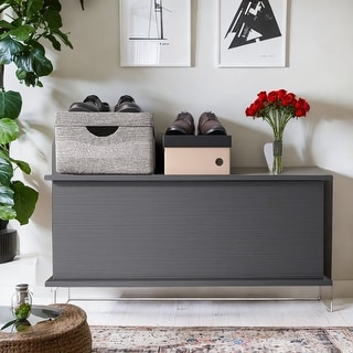 Storage Chest Trunk Bench, Lift Top Wood Box for Entryway Bench Toys ...