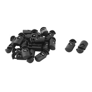 Plastic Single Hole Spring Adjustive Coat Sliding Cord Lock Stopper ...