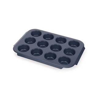 Joseph Joseph Nest Bake 12-cup Non-stick Muffin Pan with Easy Pull ...