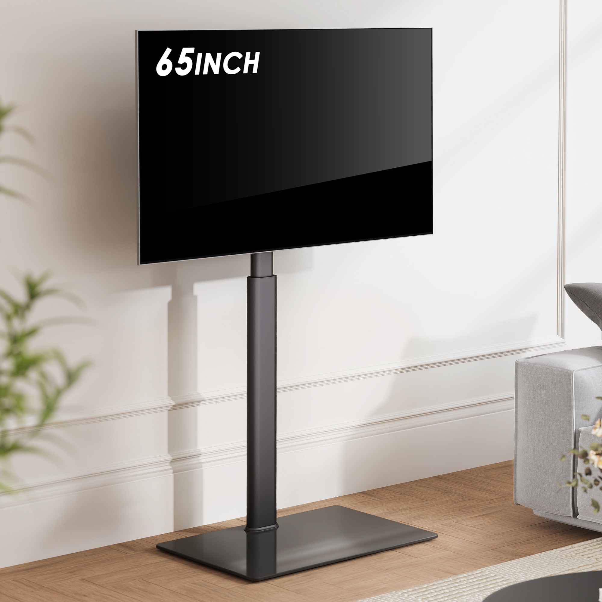 Glass tv stand 65 inch store