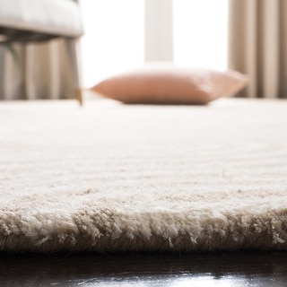 SAFAVIEH Handmade Trace Modern & Contemporary Geometric Wool Rug - On ...