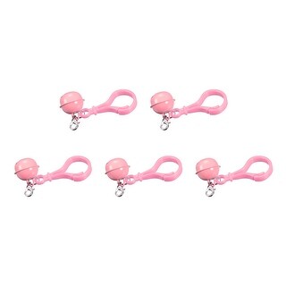 5Pcs Pet Bells, 26mm/1.02" Dia Plastic Lobster Clasp for DIY Crafts ...