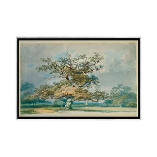 iCanvas "A Landscape with an Old Oak Tree " by J.M.W. Turner Framed ...