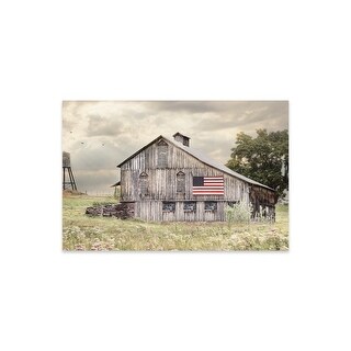 Rural Virginia Barn Print On Acrylic Glass by Lori Deiter - Bed Bath ...
