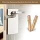 Door Knob Spindle, Door Spindle Replacement for 14mm Thick Doors, Gold ...