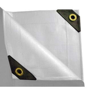 20 x 30 Heavy Duty Canopy Tarp - White - Bed Bath & Beyond - 16057279