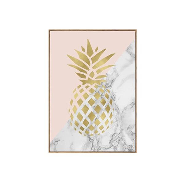 Nordic Poster Pineapple Flamingo Wall Art Canvas Painting Home Picture ...