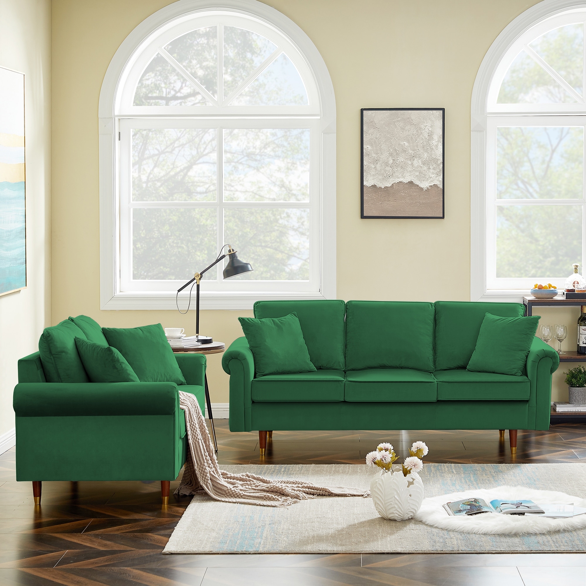 2 seater sofa set price store