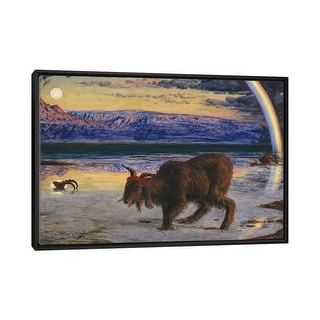 iCanvas "The Scapegoat, 1854-55 " by William Holman Hunt Framed - Bed ...