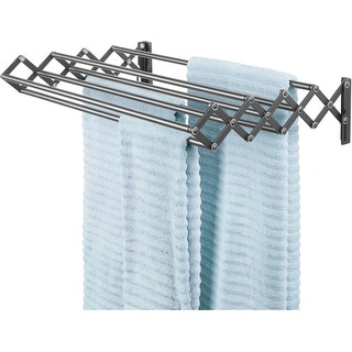Expandable Wall Mount Drying Rack - 8 Bars Included - Bed Bath & Beyond ...