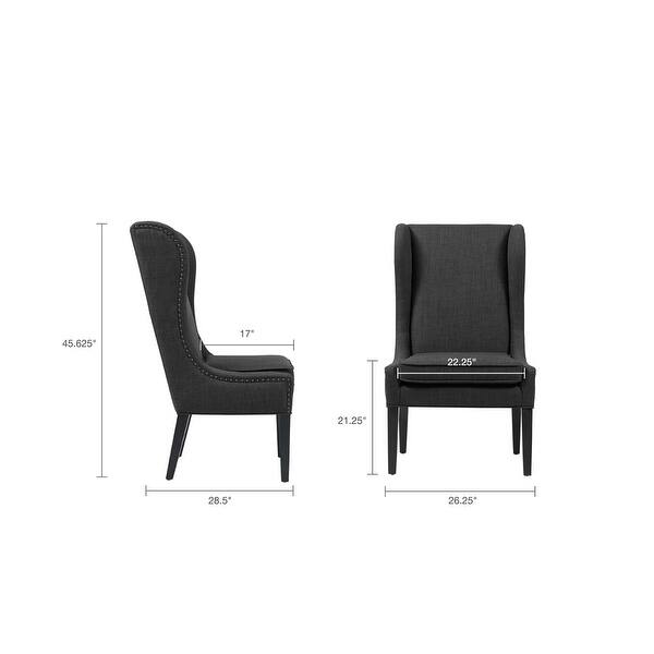 Garbo Captains Dining Chair, Mid Century Modern Deep Seating Club Style ...