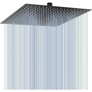 16 Inch Oversize Square Stainless Steel High Pressure Rain Shower Head ...