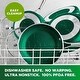 Granitestone Emerald Pots and Pans Set Nonstick, 21 Piece Ultra Durable ...
