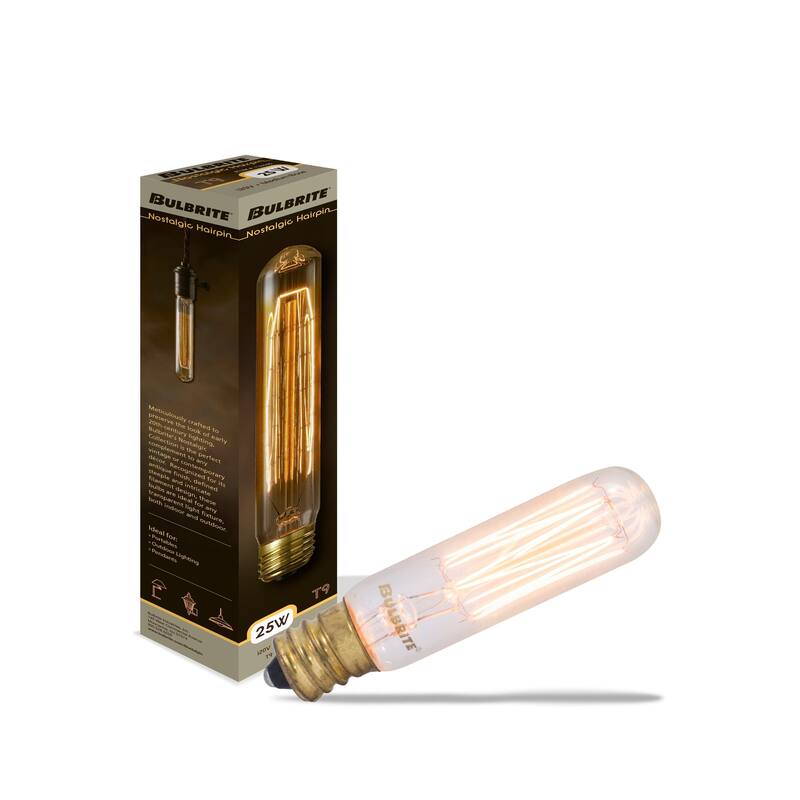 Bulbrite Pack of (4) Dimmable Antique Nostalgic Filament Incandescent Bulb - On Sale - Overstock ...