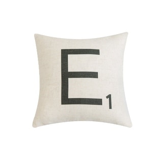 Letter-E1 With Polyester Insert Pillow - Bed Bath & Beyond - 41972825