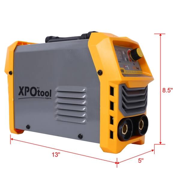180A Dual Voltage Stick Machine Digital Display LCD Hot Start Welder ...