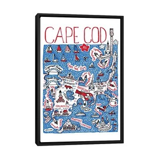 iCanvas "Cape Cod" by Julia Gash Framed Canvas Print - Bed Bath ...