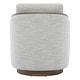 Spruce & Spring Skyler Modern Upholstered Living Room Swivel Bucket ...