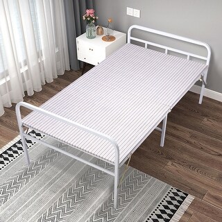 Folding bed, portable bed, lunch break bed, temporary rest bed, single ...