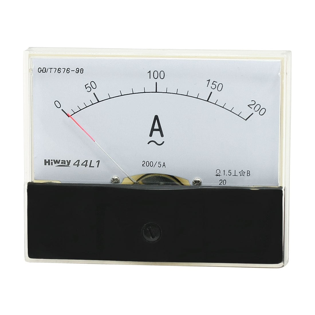 Class 2.5 Accuracy DC 0-1A Dial Analog Panel Ampere Meter Gauge 85C1-A ...