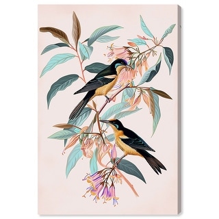 Avien Comrades II Beach Life Inspired Pastel Color Canvas Wall Art by ...