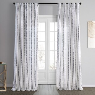 Rail Stripe Room Darkening 100% Cotton Window Panel - Bed Bath & Beyond ...