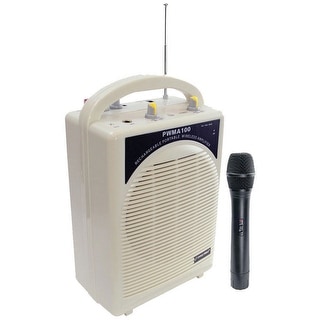 PylePro Latest Portable Mini PA Speaker System - Built in Rechargeable ...