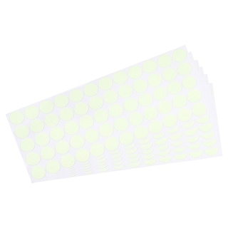 Glow in the Dark Tape Dots,0.59inch Round dots 60 Glow Dots on 1 Sheet ...