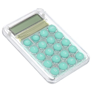 Desktop Calculator 8 Digit Mini Pocket Desk Calculator Style 1 Green ...