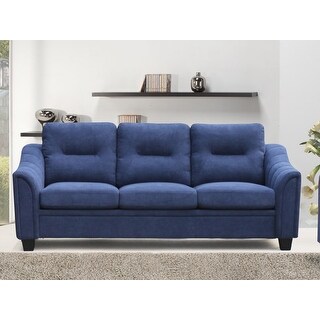 Titanic Furniture Sentinel Sofa in Soft Blue Material with Removable ...