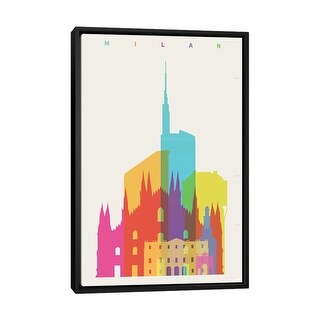 iCanvas "Milan" by Yoni Alter Framed Canvas Print - Bed Bath & Beyond ...