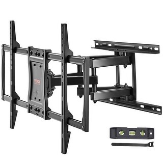 Full Motion TV Mount Fits for Most 37-75 inch TVs, Swivel Tilt ...