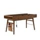Viv 60" Mid-century modern Desk with Adjustable Sit-to-stand Desktop by ...