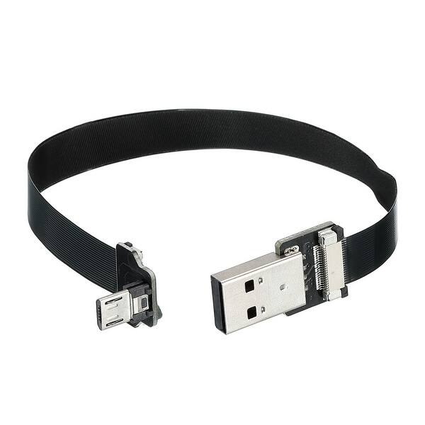 FPV FFC Cable 20 Pins 0.5mm Pitch 100mm for HD 4K W USB Male to Micro ...