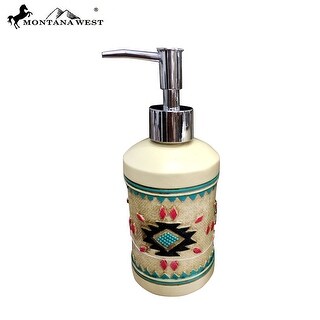 Rsm-1837 Montana West Aztec Patern Resin Soap/Lotion Dispenser - Color ...