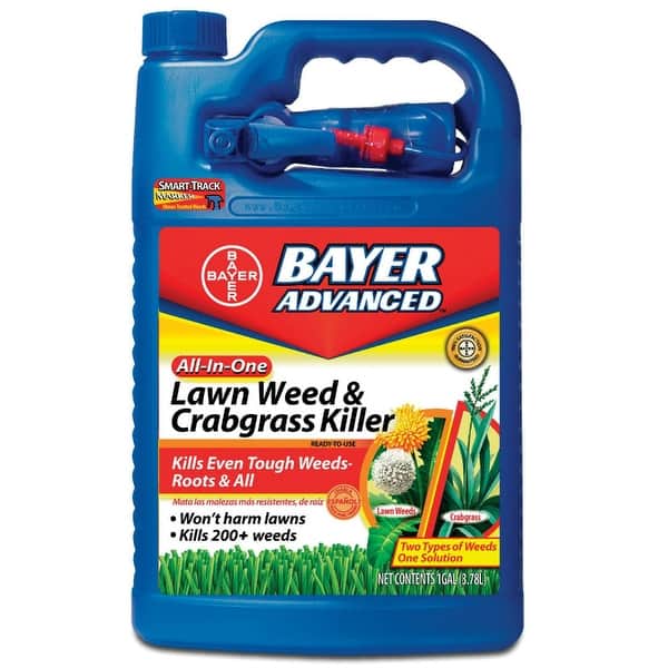 Bayer Advanced 704130A All-In-One Lawn Weed & Crabgrass Killer, RTU,1 ...