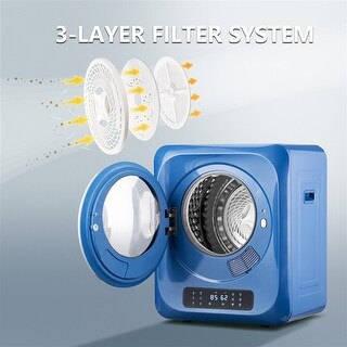 Portable Mini Cloth Dryer Machine,UV Sterilizaiton,Digital Touch Panel ...