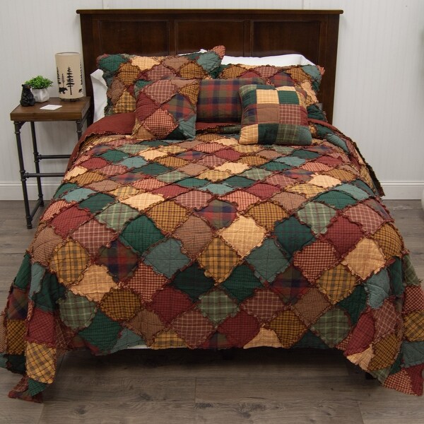 Donna Sharp Brown Bear Cabin 3-PC Quilt Set - On Sale - Bed Bath ...