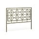 SAFAVIEH Lucina French Silver Metal Quatrefoil Headboard (Queen) - Bed ...