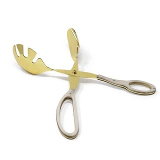 Gold Serving Scissors Tongs Stainless Steel - Bed Bath & Beyond - 40360236