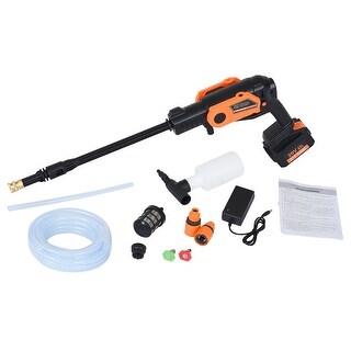 Cordless Electric Pressure Washer, 24V Max 435 PSI Portable Power ...