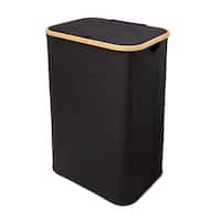 laundry hamper black